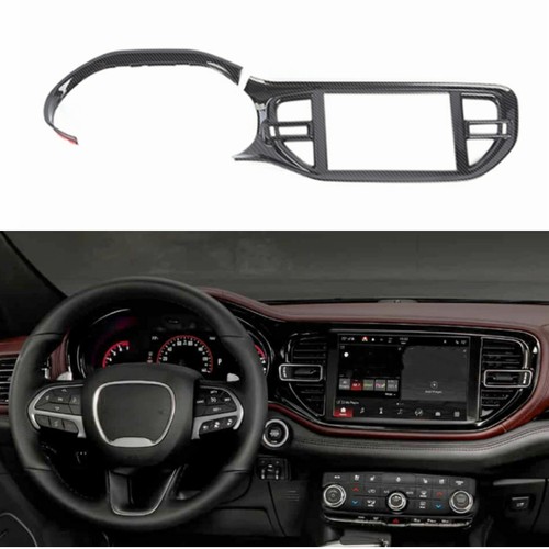 Carbon Fiber Central Console Dash Trim Kit for 2022+ Dodge Durango 10 ...