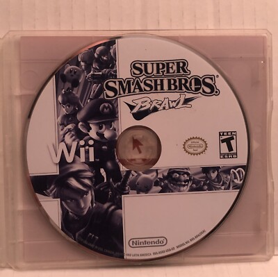 Super Smash Bros. Brawl (Nintendo Wii, 2008) - Game Disc Only - Tested ...