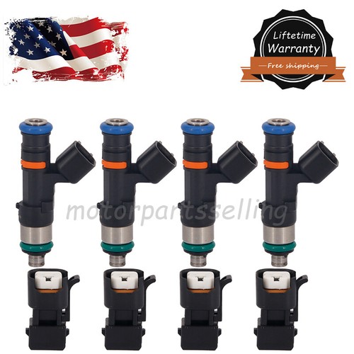 4PC Fuel Injectors 60lb 630cc EV14 For Audi A4 TT VW Golf Jetta Acura 1 ...