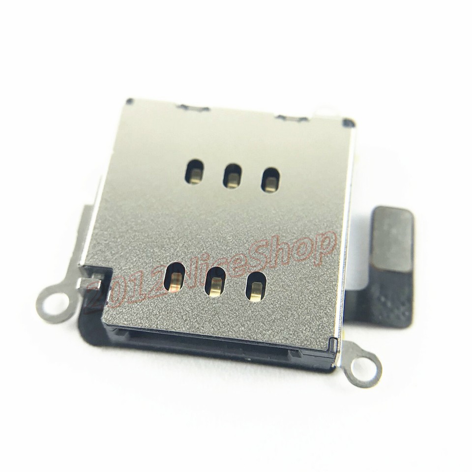 OEM Dual Sim Card Reader Holder Slot Insert Module Flex Sim Tray For ...