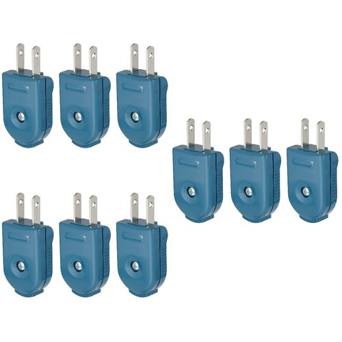 9Pcs electrical plugs non plug adapter 2 Prong Plug Replacement ...