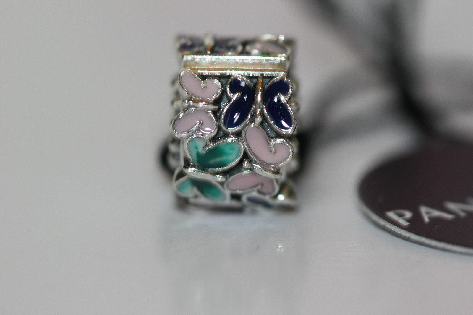 Authentic PANDORA 925 Ale Butterfly Arrangement Clip Charm 797863ENMX ...