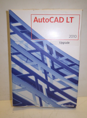 Autodesk AutoCAD LT 2010 Upgrade Version Software w/ Product Key | eBay