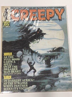 CREEPY Magazine #23 Warren Publishing Classic Horror Comic Cover by Tom ...