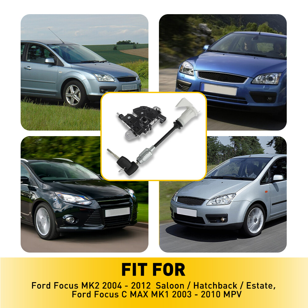 Bonnet Release Lock Latch 1343577 For Ford Focus Mk2 Repair Set Kit ...