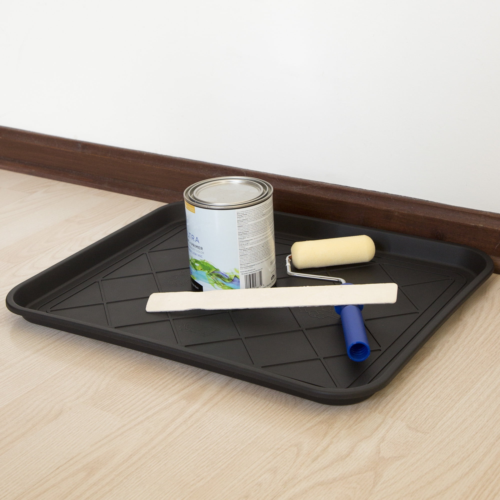 Stalwart Eco Friendly Utility Boot Tray Mat 20 X 15 /small Black for ...