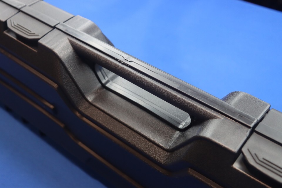 Premium 42" Rifle Hard Case Protective Firearm Carry Black Foam Lined ...