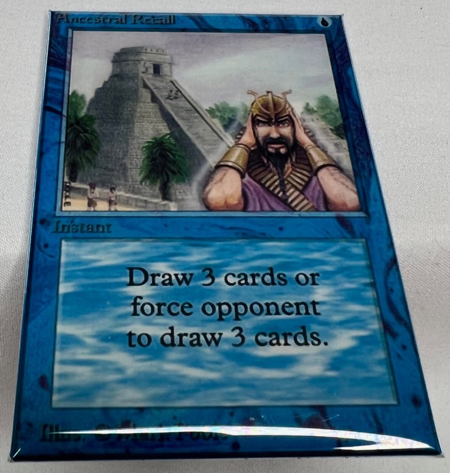 Magic's Most Valuable Cards - Set of 5 Handcrafted Collector's Magnets ...