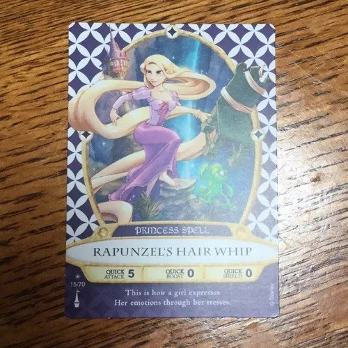 Sorcerers Of The Magic Kingdom Rapunzel's Hair Whip Princess Spell Card ...