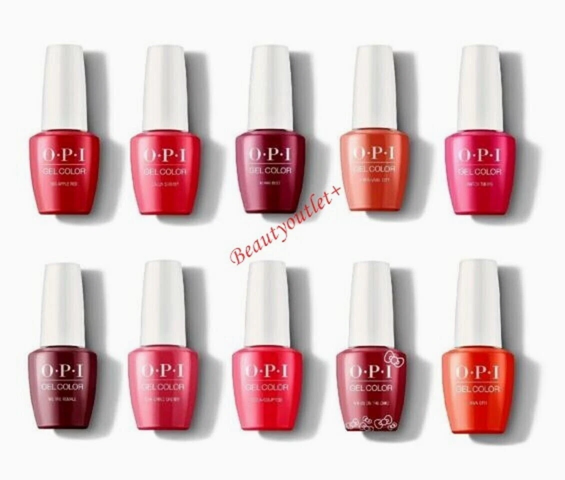 Opi Nail Polish Red