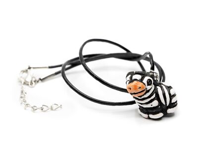 Zebra Kids Necklace Miniblings Pendant Safari Animal Africa Handmade ...