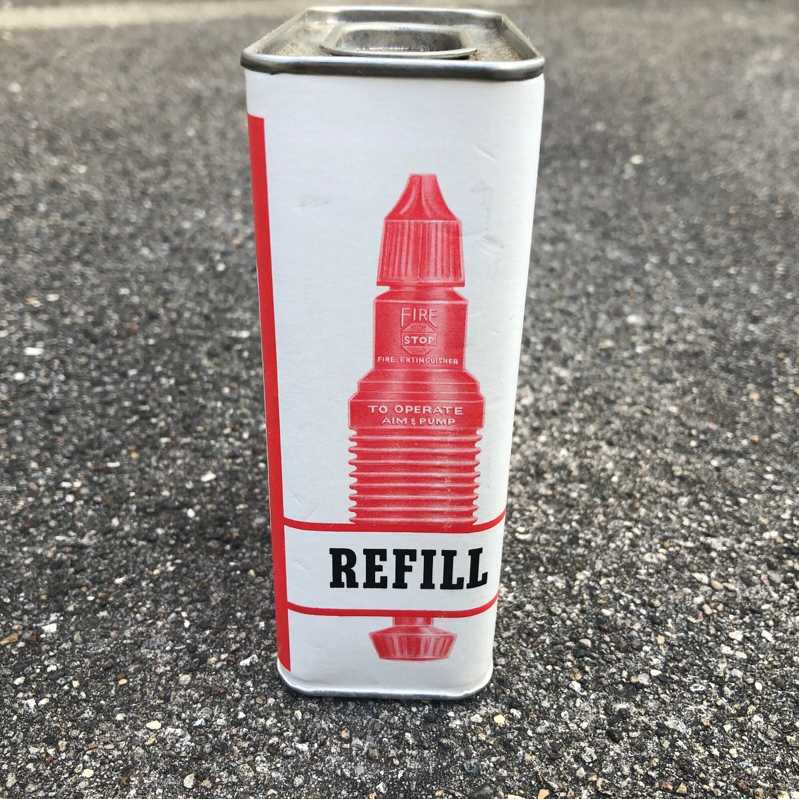 Fire Stop Fire Extinguisher Refill Cardboard Tin Safe Harmless Non ...