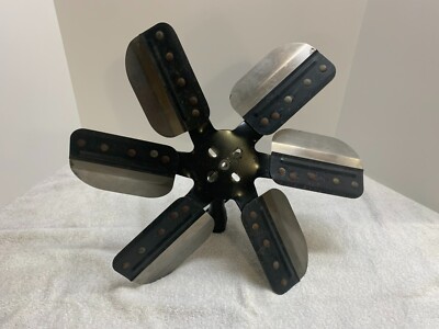 6 blade Flex Fan, Engine Cooling 17.5" Fan Blade, Hot Rod Fan | eBay