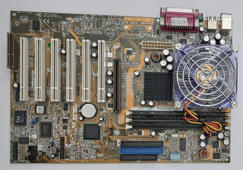 ASUS CUSL2-C Sockel 370 AGP retro Mainboard + Pentium III 1GHz + 256MB ...
