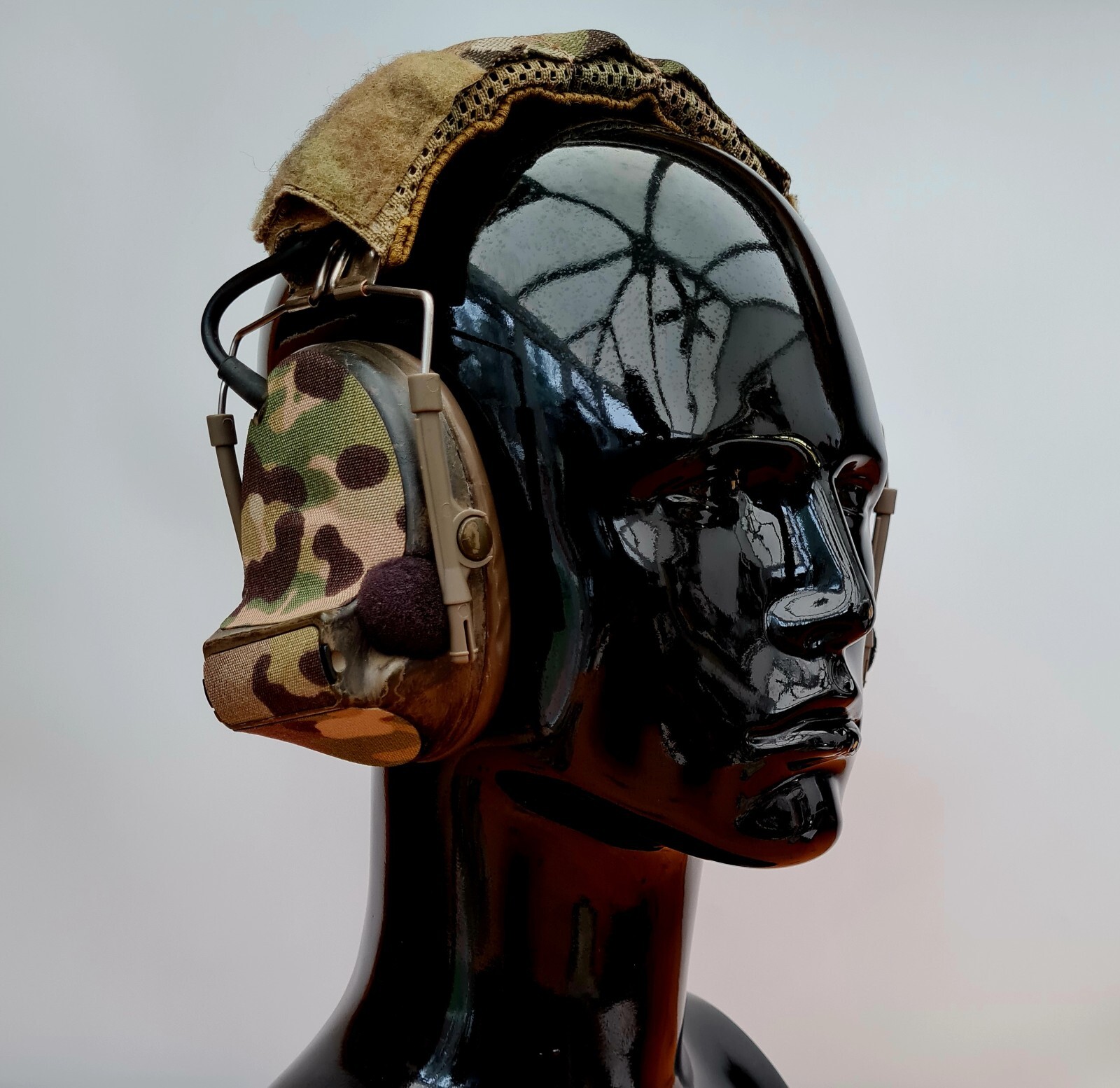 Peltor ComTac Laser Cut Cordura Adhesive Camo Wrap Cover Kit [Set of 2 ...