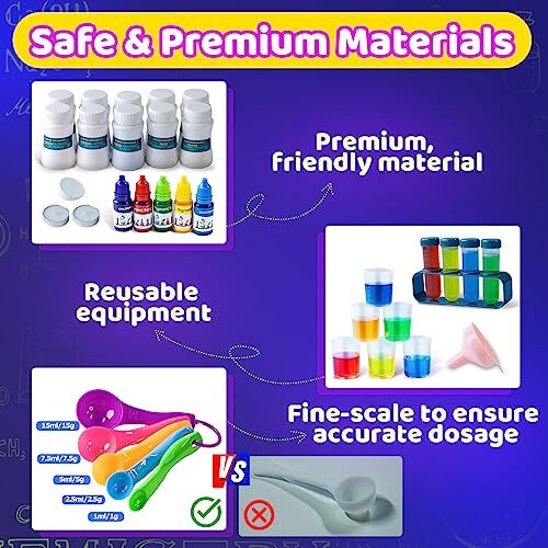 Science Kits for Kids - Science Experiments Kit for Kids Age 6-8 70 ...