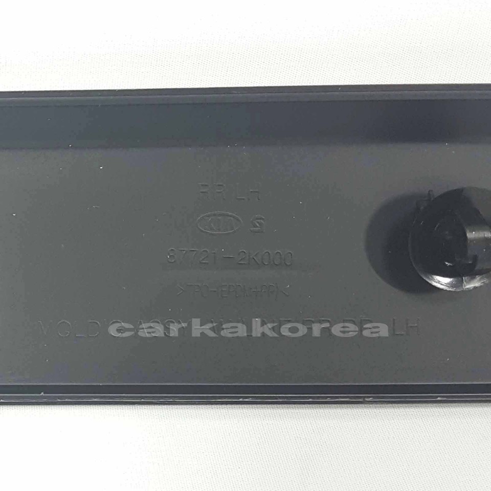 Genuine 877212K000 Rear Door Left Exterior Driver Moulding For KIA SOUL ...