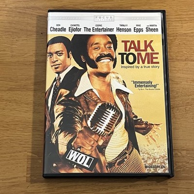 Talk to Me (DVD, 2007, Widescreen) Movie Rated R Mike Epps Martin Sheen ...