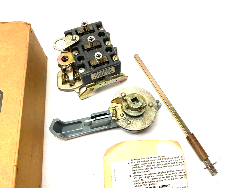 Allen Bradley 1494R-N30 Ser. A Rod Operated Disconnect Switch SWITCH ...