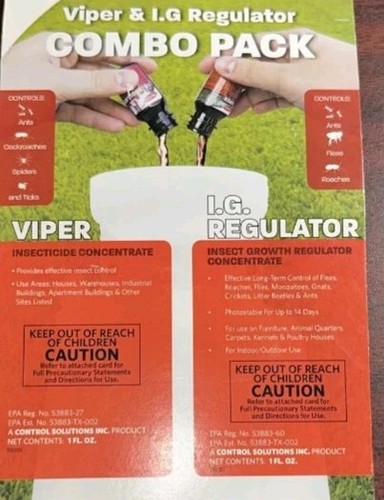 Martins Viper Insecticide IG Insect Growth Regulator Concentrate 2 X ...