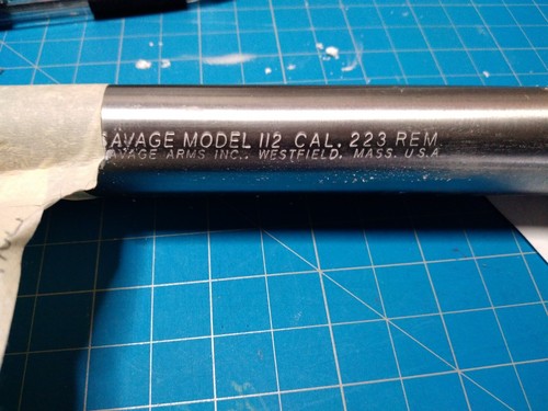 Savage Model 112 223 Remington 1-9 twist 26" small shank fluted used ...