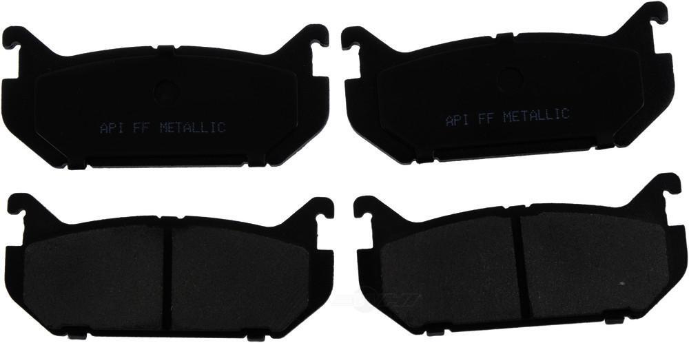 Disc Brake Pad Set-PSM Semi-Met Disc Brake Pad Rear Autopart Intl 1402 ...