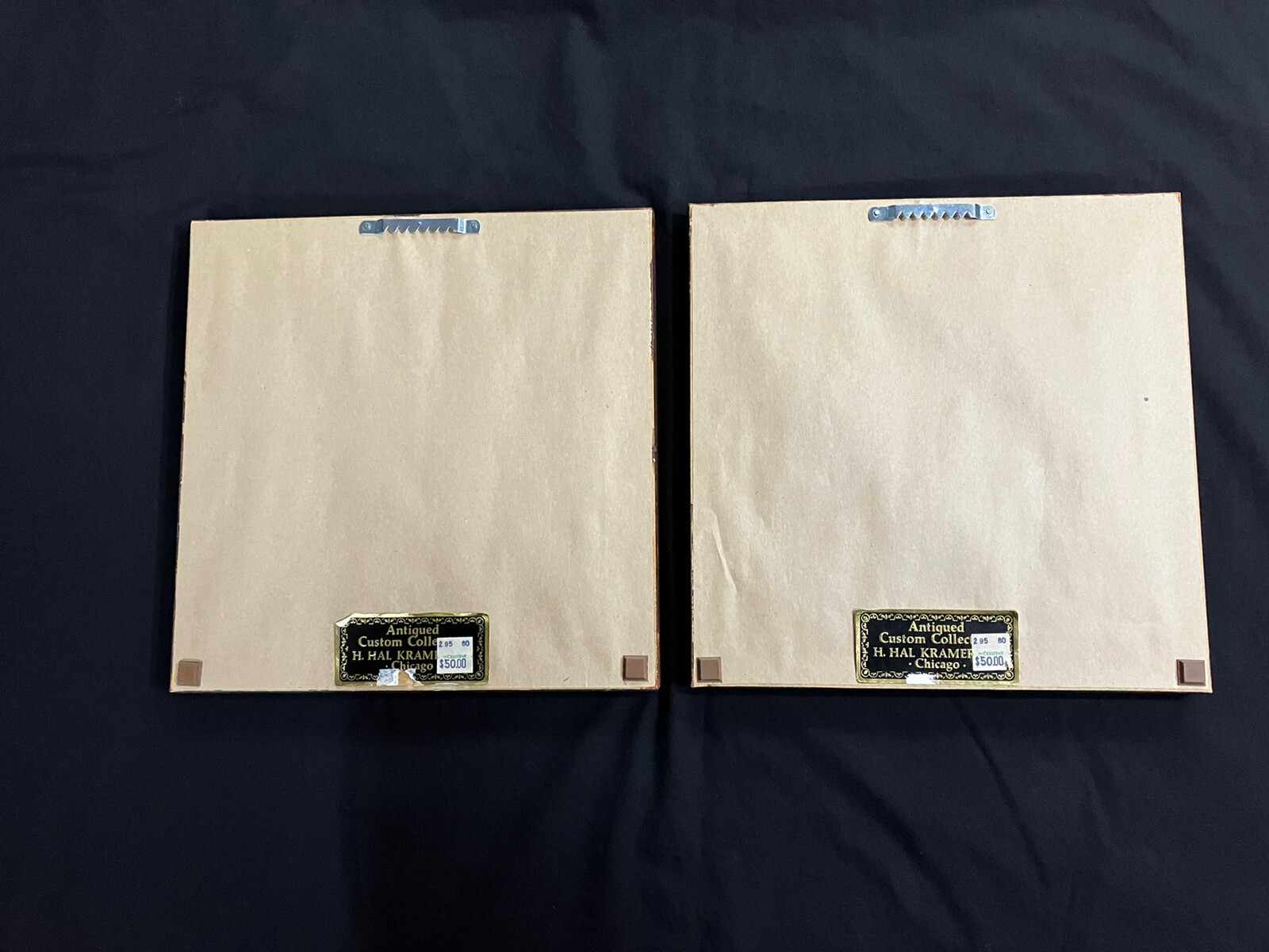 Vtg H. Hal Kramer Chicago Antiqued Custom Collection Framed Prints ...