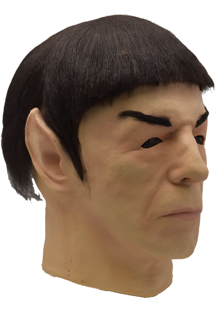 Spock 1975 Star Trek Movie Vulcan Adult Halloween Costume Mask for sale ...