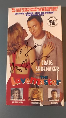 The Lovemaster Craig Shoemaker Farrah Fawcett VHS Autographed by Craig ...