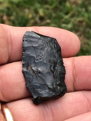 California Obsidian Blade Bifacial Blade wonderful FLAKING + PROVENANCE ...