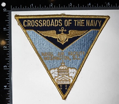 USN US Navy Naval Air Facility Washington DC Crossroads Patch | eBay