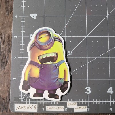 Laughing Minion Adult Humor Sticker For Guitar Laptop Skateboard Mat102 ...