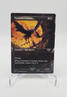 Dunland Crebain - Borderless - LoTR: Tales of Middle Earth - MTG ...
