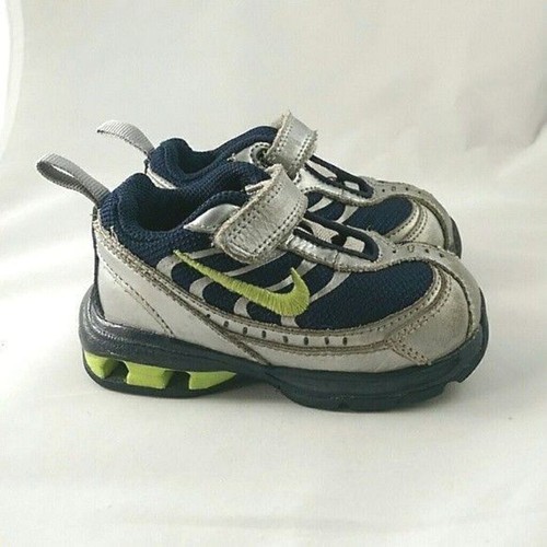 Nike Reax Toddler Shoes Blue Grey Green - 325236-431 - Size 5C | eBay