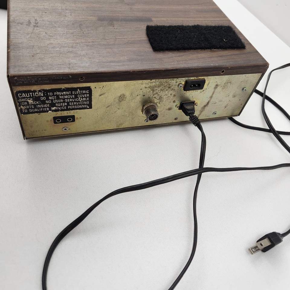 Vintage GE 3-5871B 40 Channel CB Home Base Station w/ Microphone Tested ...