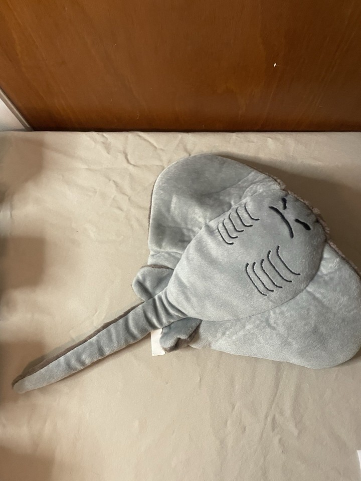 The Petting Zoo Stingray Manta Ray 17" Mom Baby Plush Bright Eyes ...