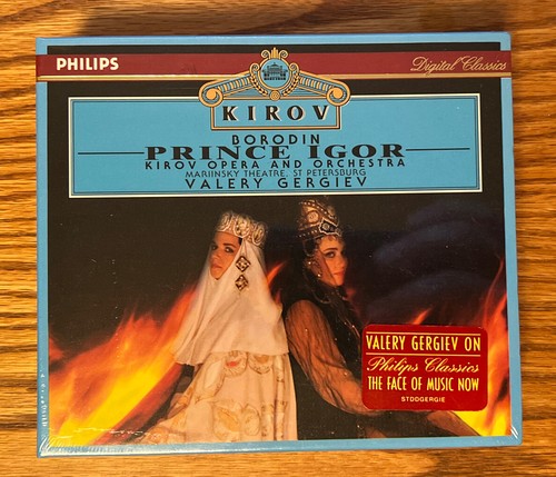 BRAND NEW SEALED Alexander Borodin: Prince Igor CD 1995, 3 Discs ...