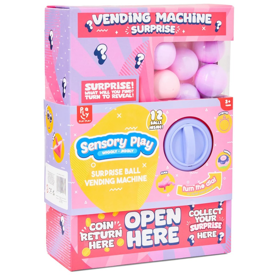 Vending Machine Surprise Coin Operated Machine Sensory Play Toy For ...