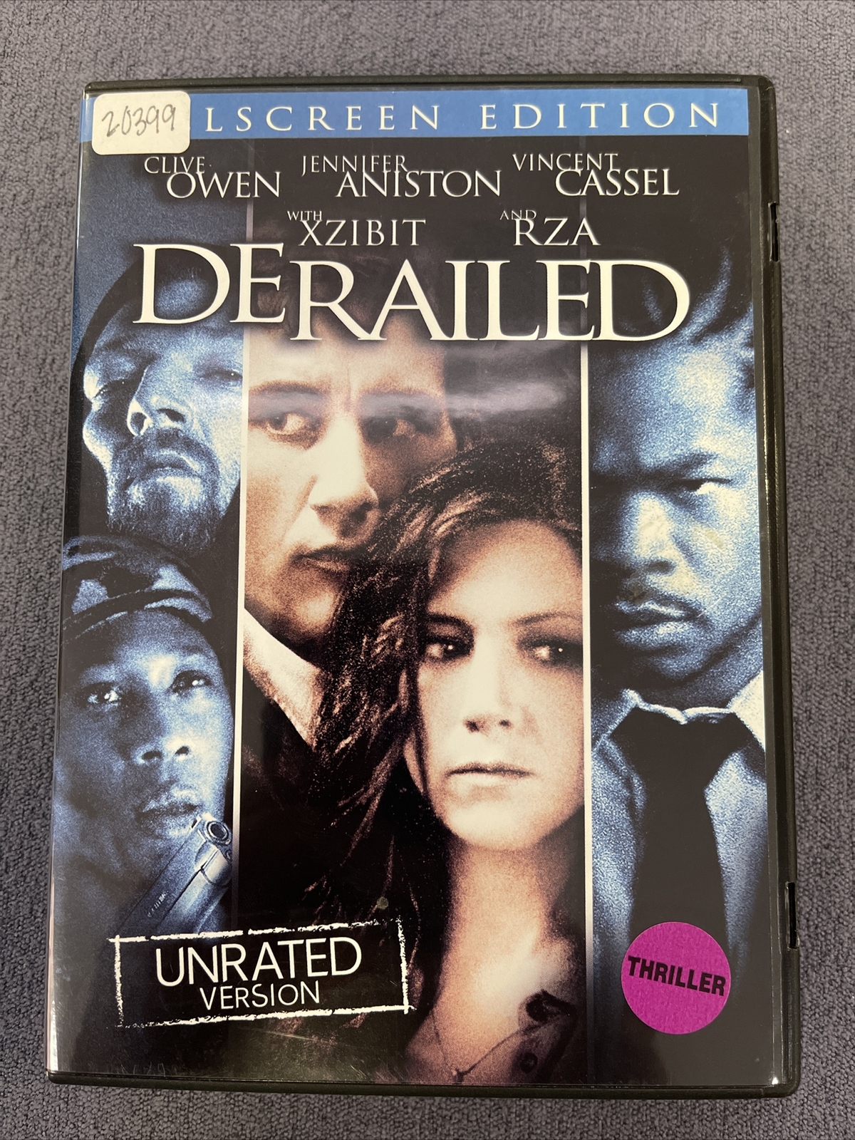 Derailed (DVD, 2005, Full Screen, Unrated) - Previously Rented ...
