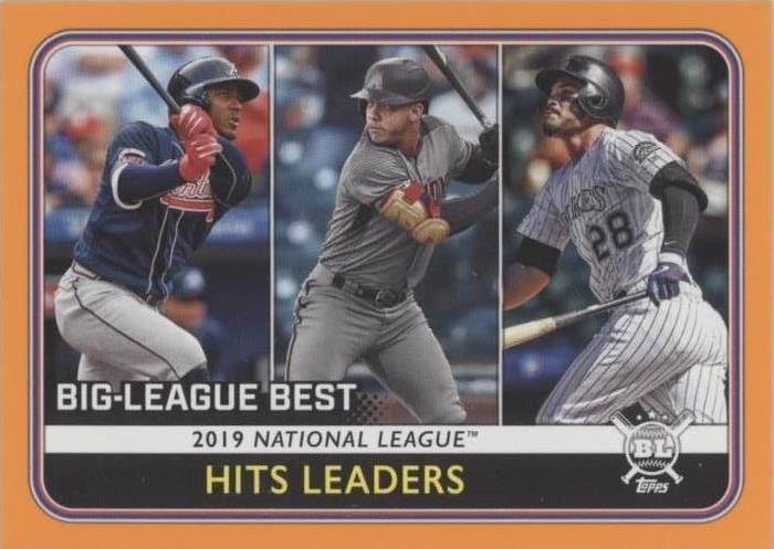 2020 Topps Big League - League Leaders Nolan Arenado, Ozzie Albies ...