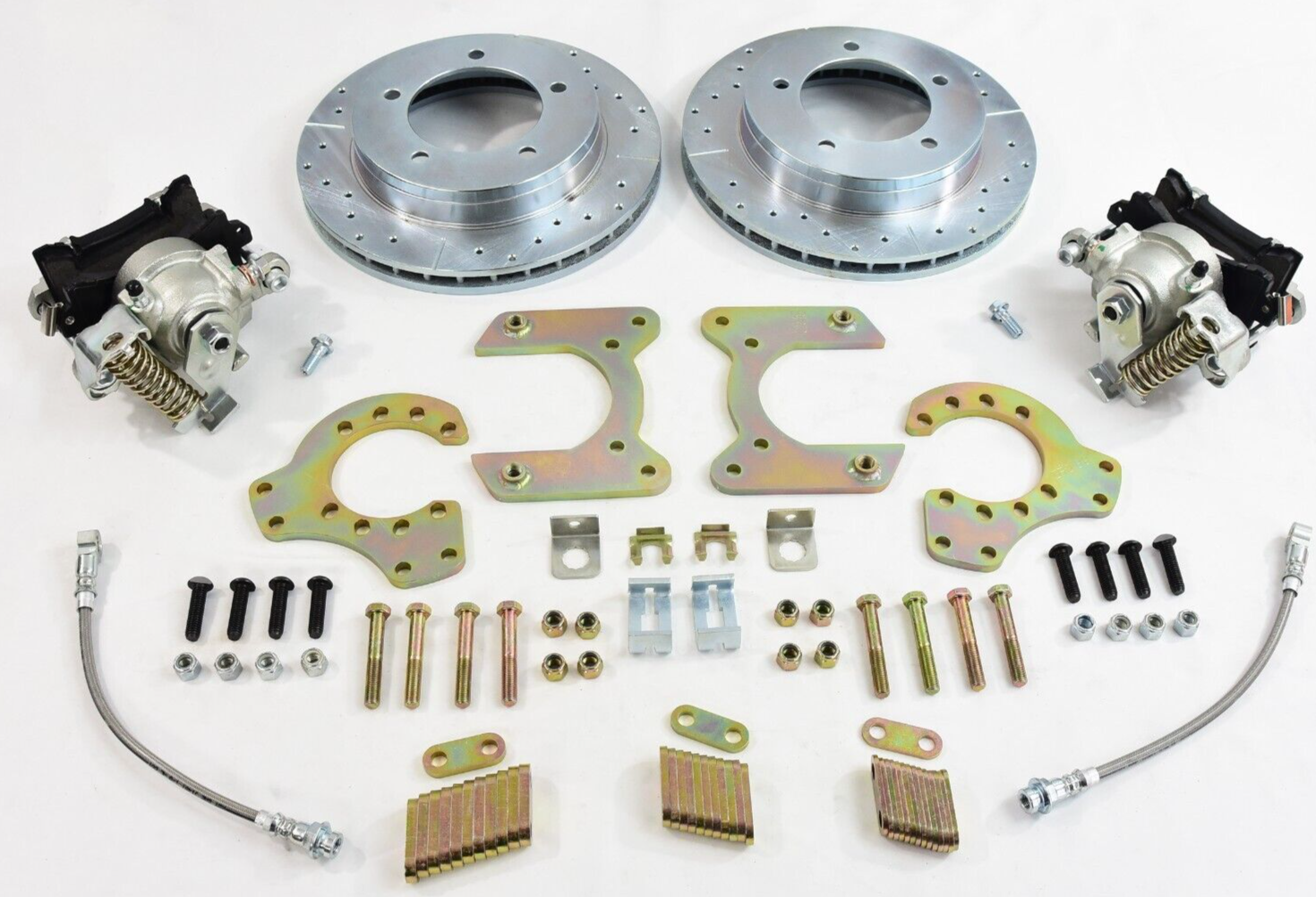 Ford Bronco Truck 8.8 rear disc brake conversion kit 5 ON 5.5 add ...