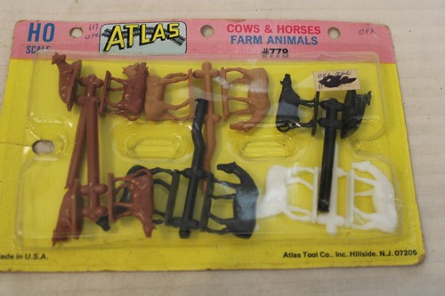 HO Scale Bachmann Cows & Horses Farm Animals Figures, #778 BNOS | eBay