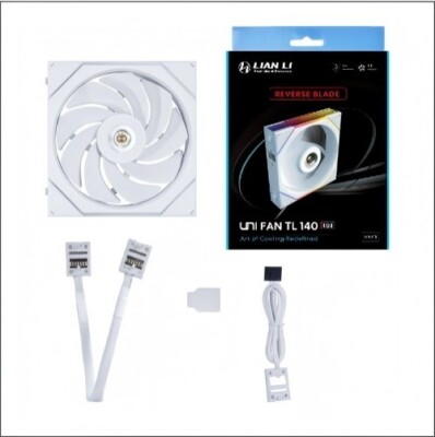 Lian Li UNI FAN TL 140 140mm Reversed WHITE ARGB Fan | eBay