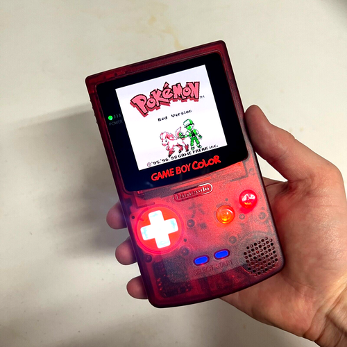 AMOLED OLED Game Boy Color Game Console with Touch Screen Control GBC ...