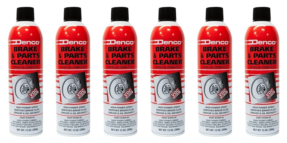 Denco #1930 Brake Cleaner - Non-Chlorinated - Low Odor - 13 OZ Cans ...