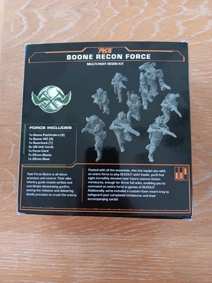 BLKOUT (Black Out) Task Force Boone Force Box | eBay