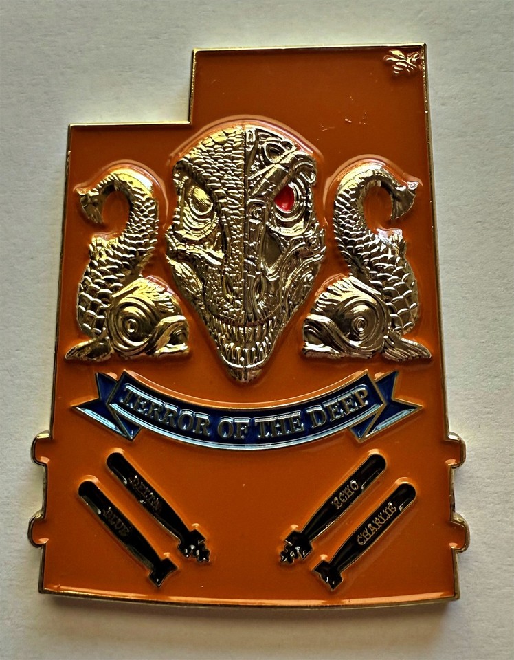 USS UTAH SSN-801 US Navy submarine official boat's challenge coin | eBay