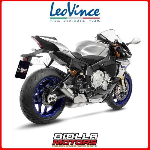 15408TU POT D'ÉCHAPPEMENT LEOVINCE YAMAHA YZF-R1/M 1000 2015 - 2016 LV ...