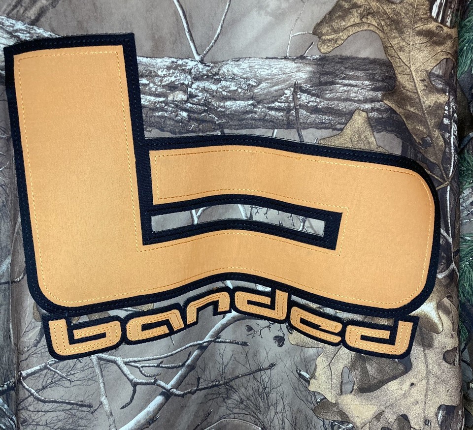 Banded Gear b Logo Mens Large Realtree Xtra Camo Hoodie Sweatshirt Hunt ...