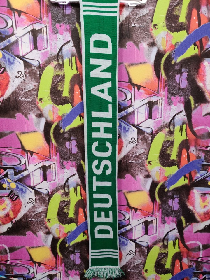 40 Years Anniversary Germany Nationall Football Team Soccer Fan Scarf ...